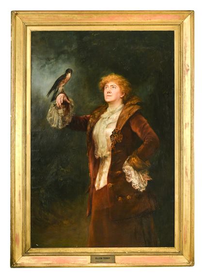 John Collier | Portrait of the actress Ellen Terry, as Lucy Ashton ...