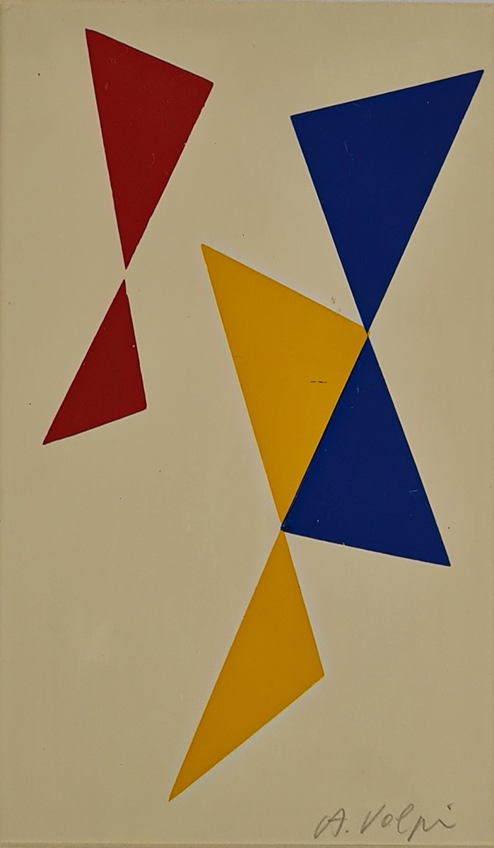 Alfredo Volpi | Triângulos | MutualArt
