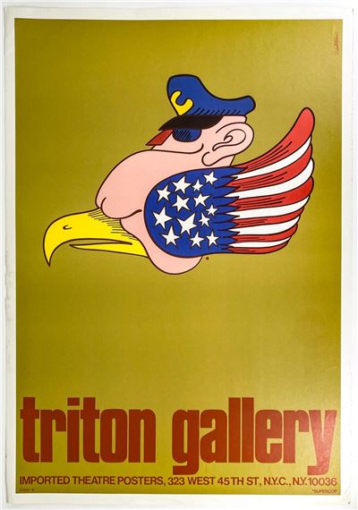 Vittorio Fiorucci | Poster Supercop Vittorio Fiorucci Eagle Triton ...