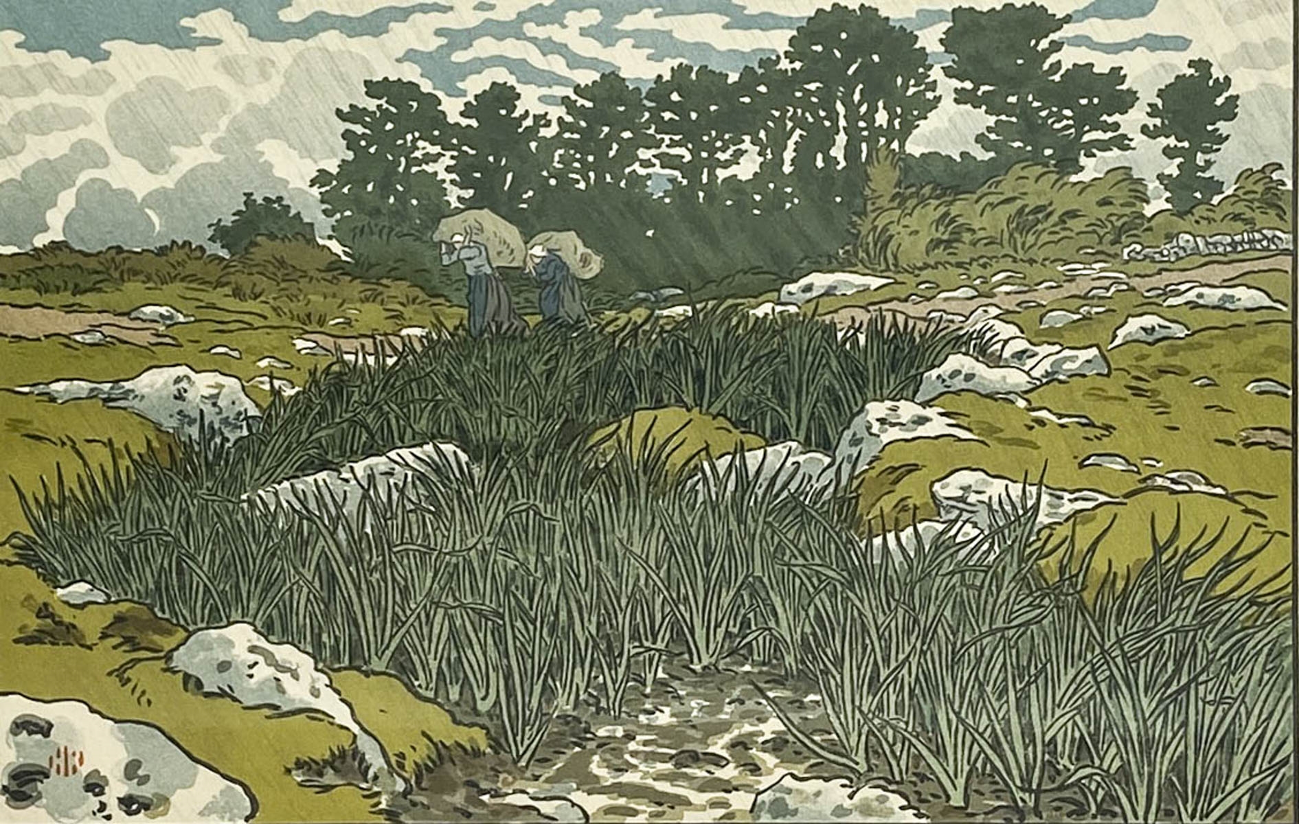 Henri Rivière | Ruisseau Lop rec (Stream at Lop rec) | MutualArt