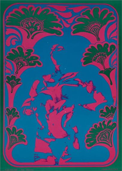 Victor Moscoso | Victor MOSCOSO (b. 1936) Psychedelic poster for The ...