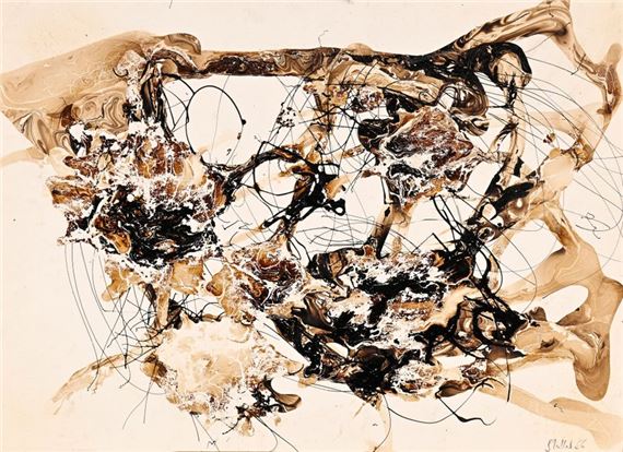Bruno Müller | Bruno MÜLLER (1929-1989) Untitled, 1956 Ink on paper ...