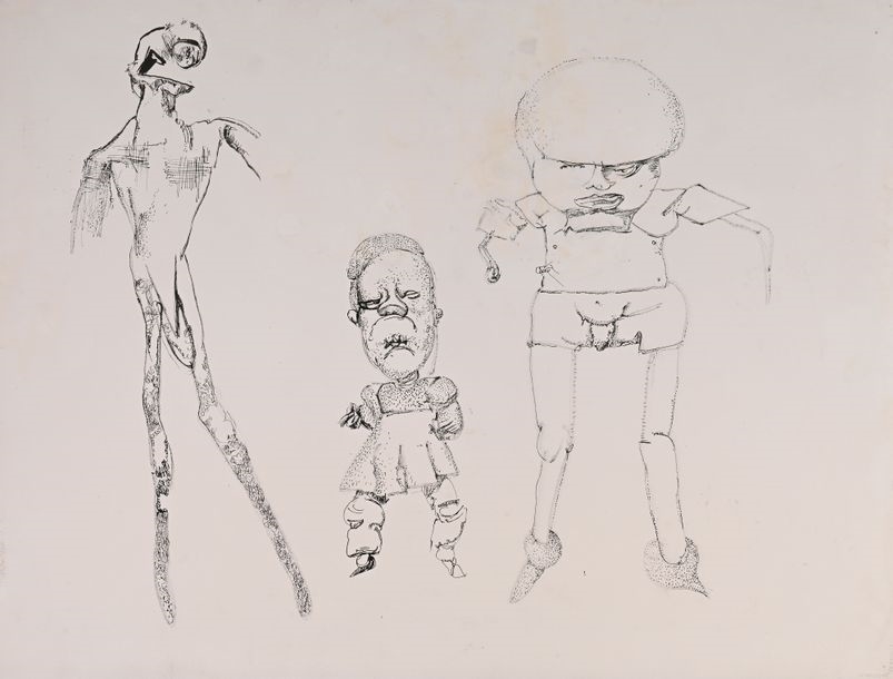 Miodrag Djuric Dado | DADO (1933-2010) Untitled Ink drawing (pen) on ...