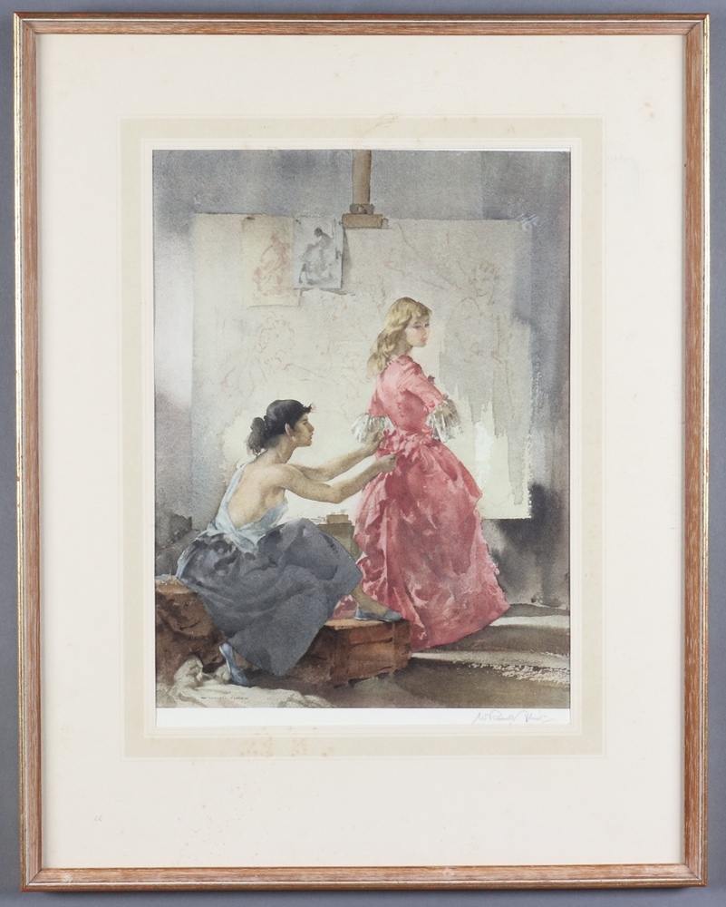 William Russell Flint | Two Models | MutualArt