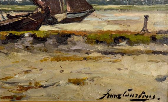 Franz Courtens | L’estuaire | MutualArt