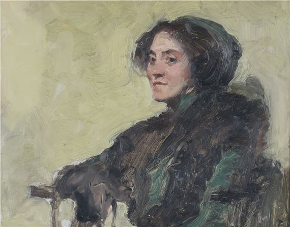 James A. Hector | MISS MARY E POPE AT THE NORTHERN ART CLUB, ABERDEEN ...