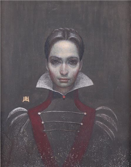 Bruce Hafley | Portrait of a Woman (1958) | MutualArt
