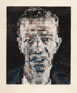 Chuck Close | GEORGIA (1984) | MutualArt