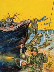 Basil Gogos | Man's Conquest magazine cover (1962) | MutualArt