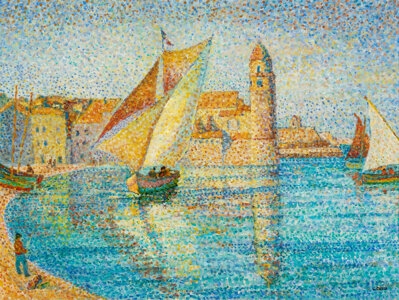 Yvonne Canu | Le port de Collioure | MutualArt