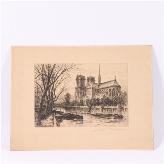 Charles Pinet | Notre Dame de Paris | MutualArt