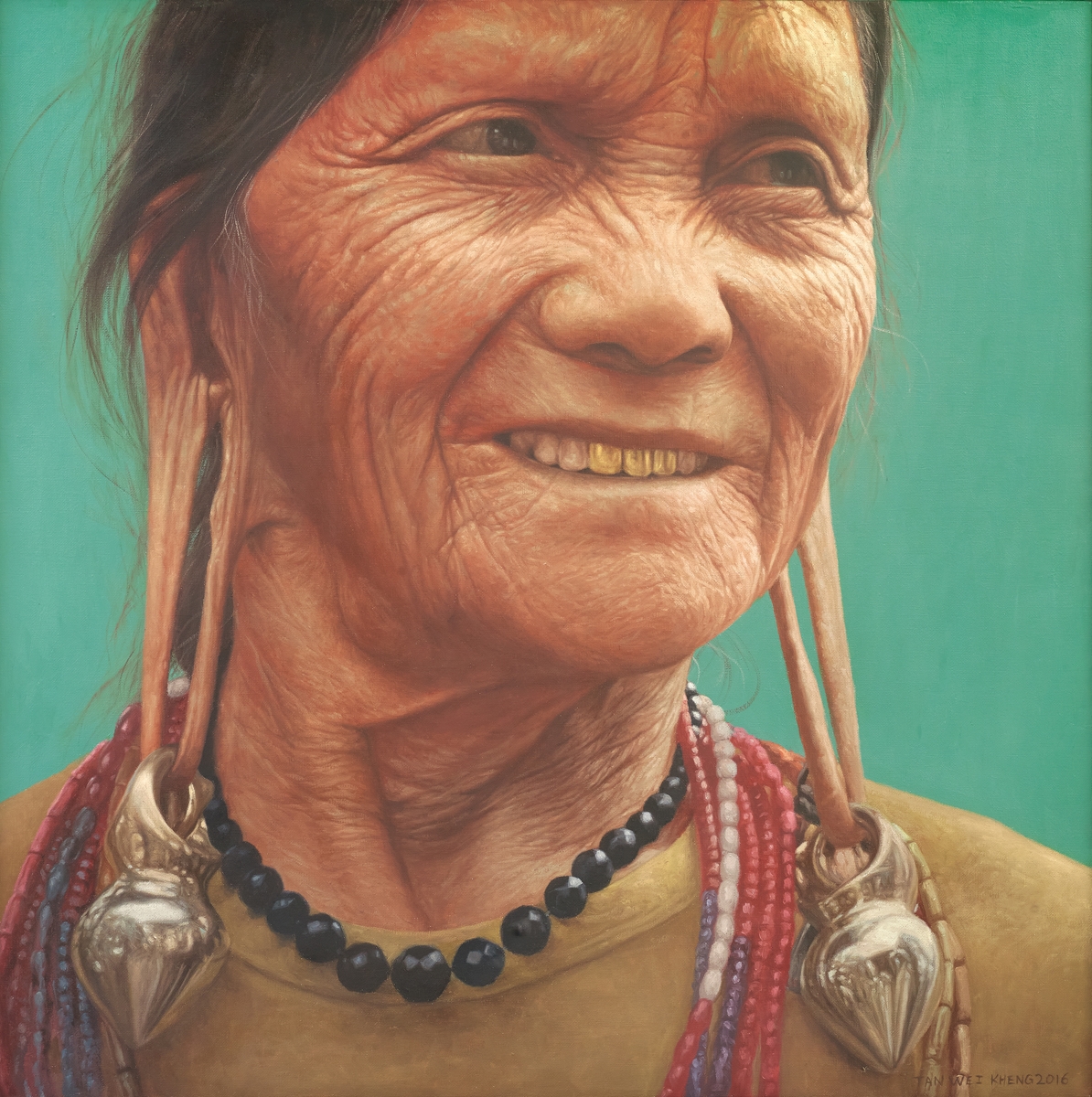 Tan Wei Kheng | Portrait Of Kelabit Lady (2016) | MutualArt