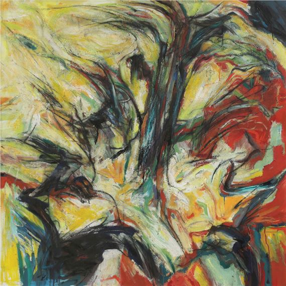 Yusof Ghani | Hijau Series Rhythm Of Nature ‘Batang Kali (2000) | MutualArt