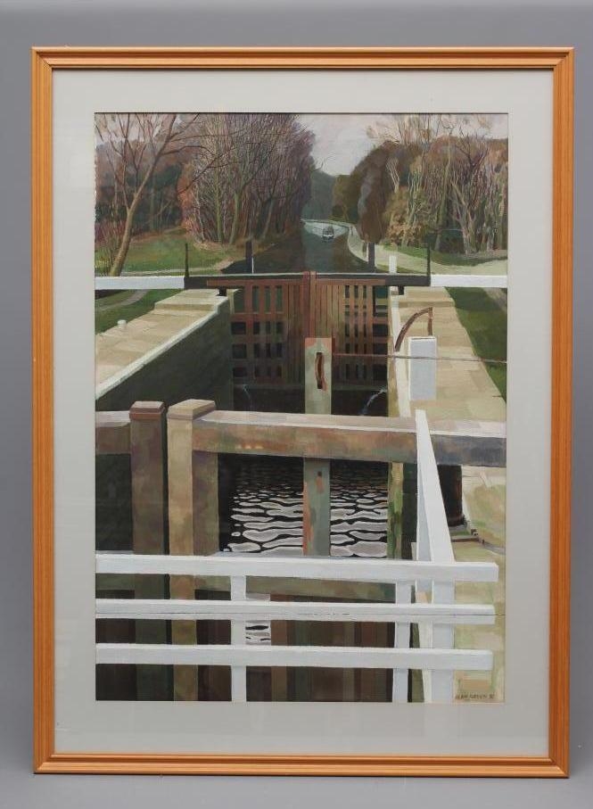 Alan John Green | Canal Lock (91) | MutualArt