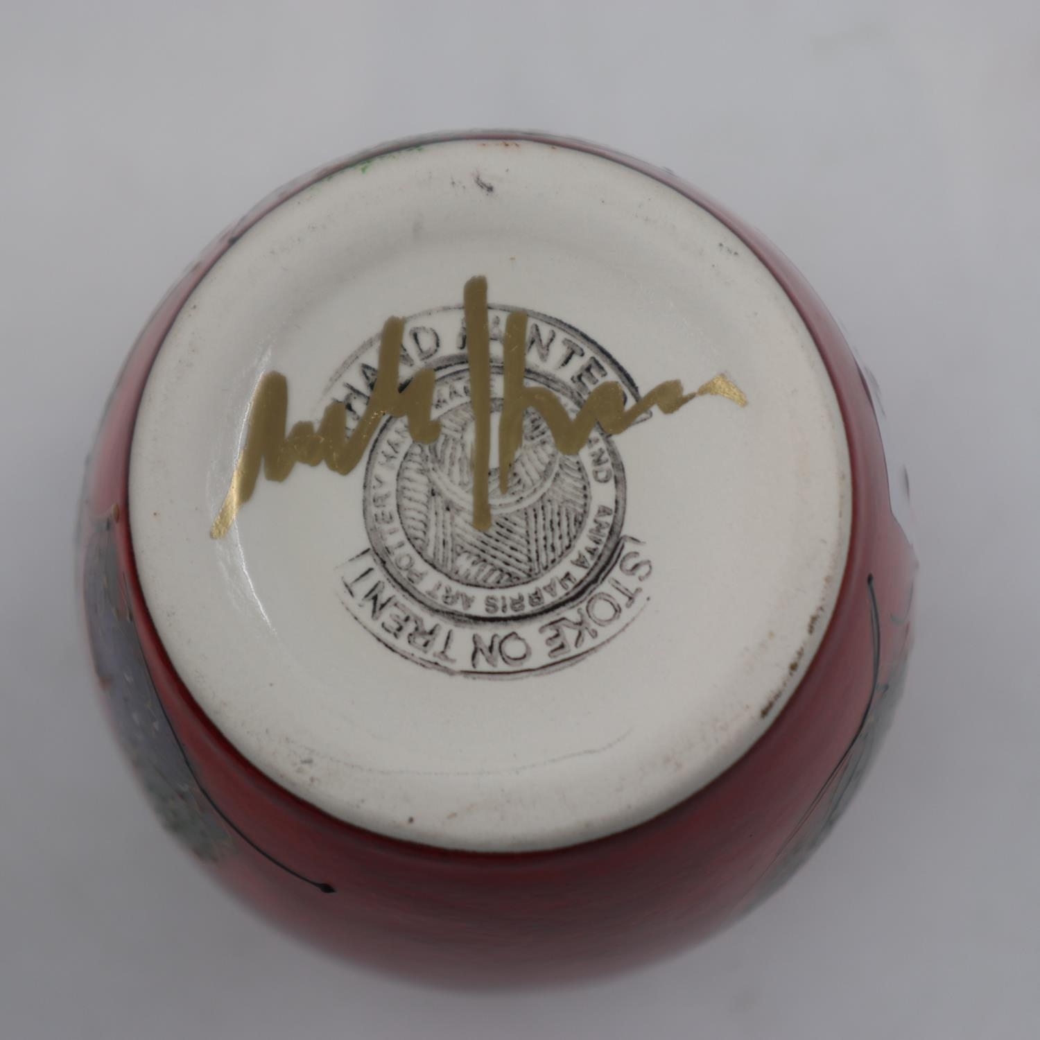 Anita Harris | Anita Harris butterfly vase | MutualArt