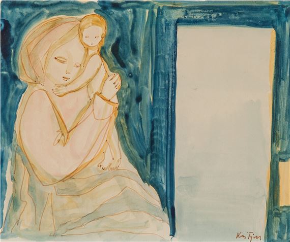 Kai Fjell | Mother and Child | MutualArt