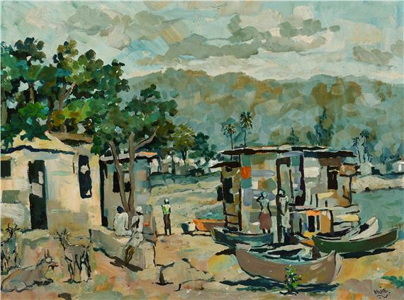 Albert Huie | Bay View | MutualArt