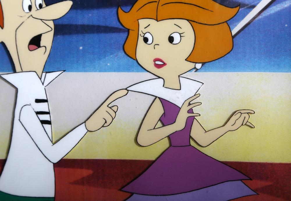 Hanna Barbera | George Jetson and Jane | MutualArt