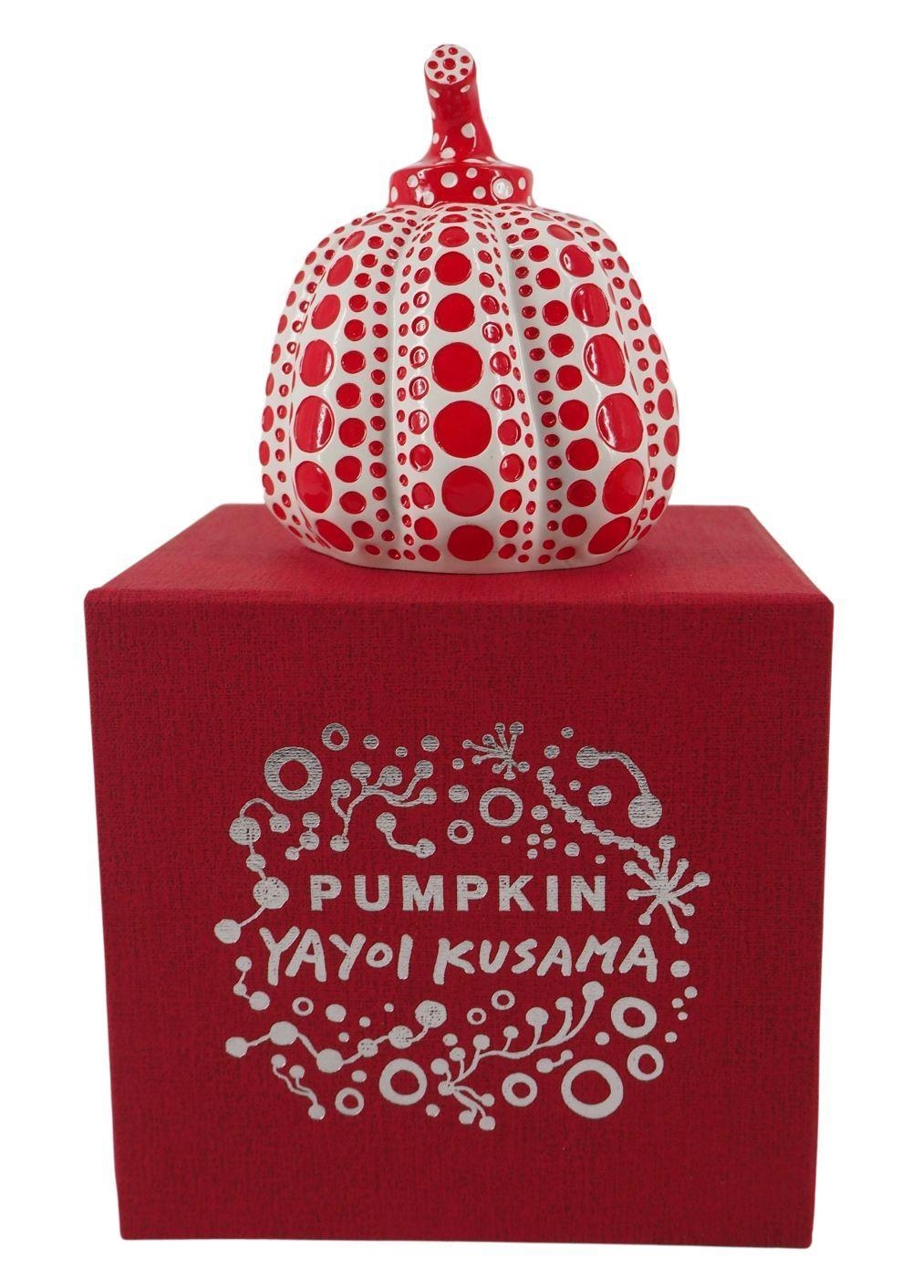 Yayoi Kusama | Yayoi Kusama - Red and White Pumpkin | MutualArt