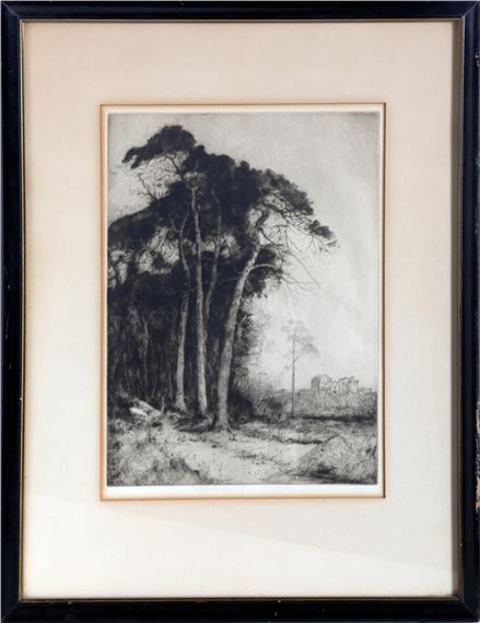 John George Mathieson | Tall Trees (Circa 1920) | MutualArt