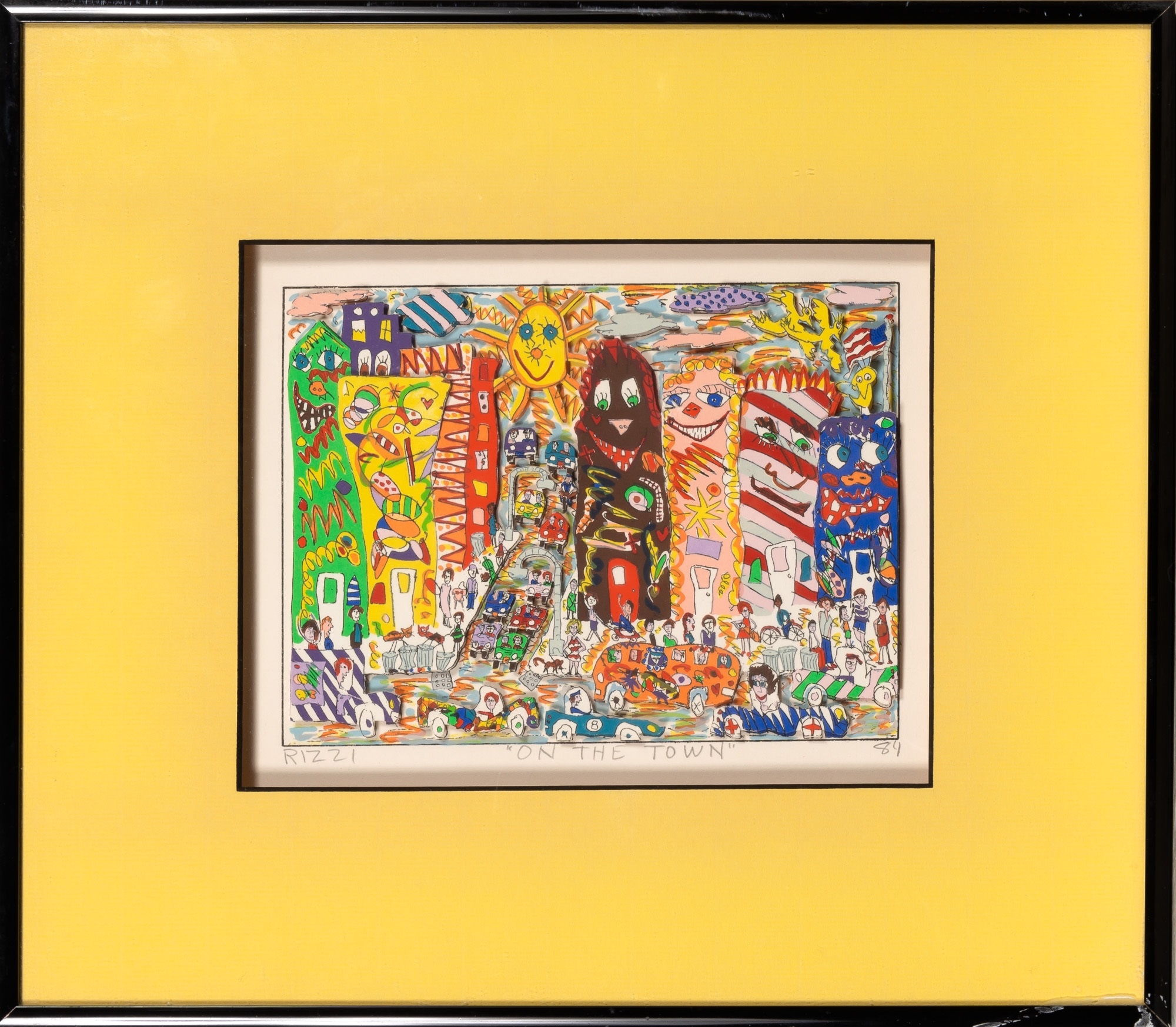 James Rizzi | Image (1984) | MutualArt