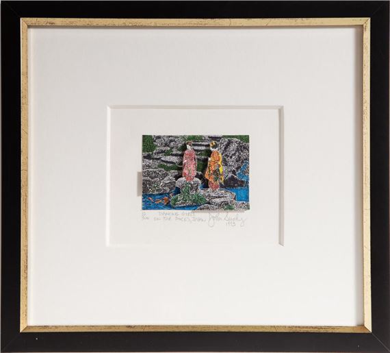 John Suchy | Dancing Girls On The Rocks (1993) | MutualArt