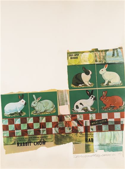 Robert Rauschenberg | Robert Rauschenberg (1925 -2008 (1977) | MutualArt