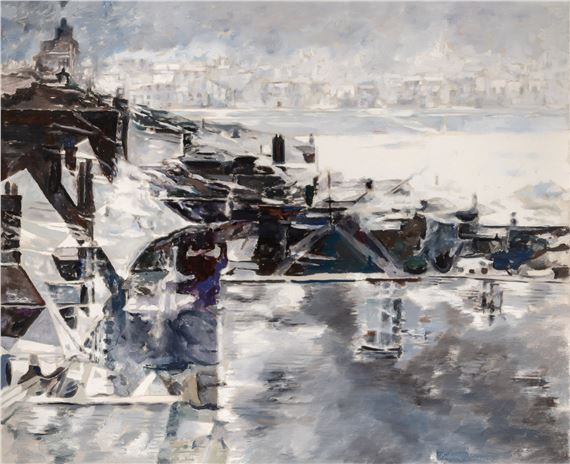 Balcomb Greene | Seated Figure (1954) | MutualArt