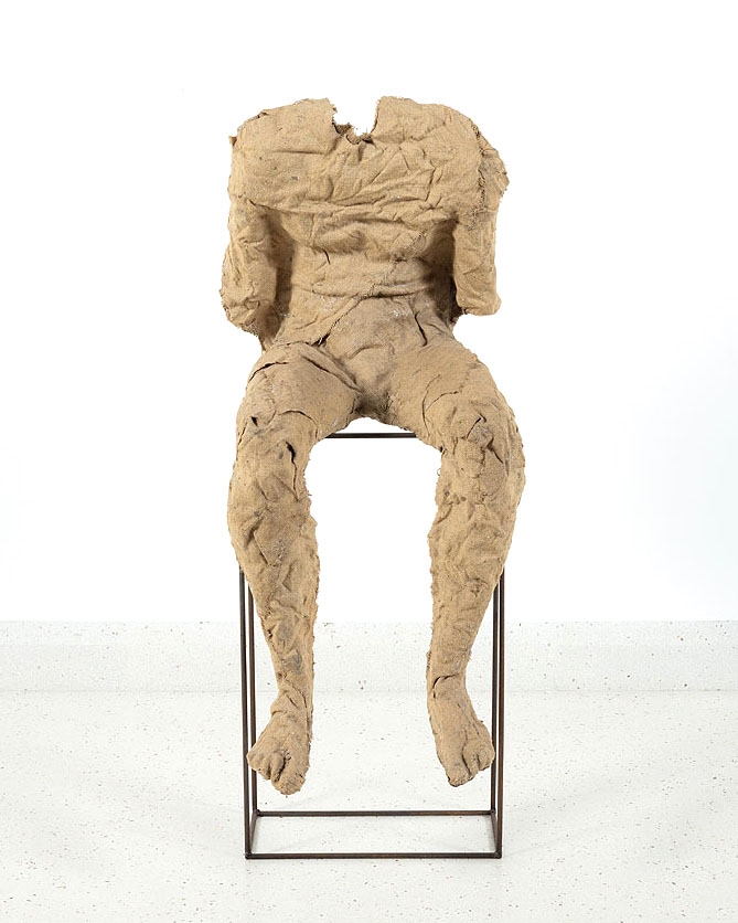 Magdalena Abakanowicz | Seated figure, 1976 (1976) | MutualArt
