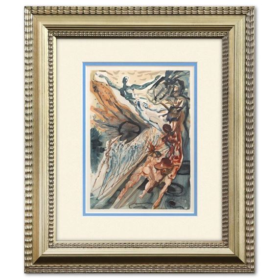 Salvador Dalí | Salvador Dali- Original Color Woodcut on B.F.K. Rives ...