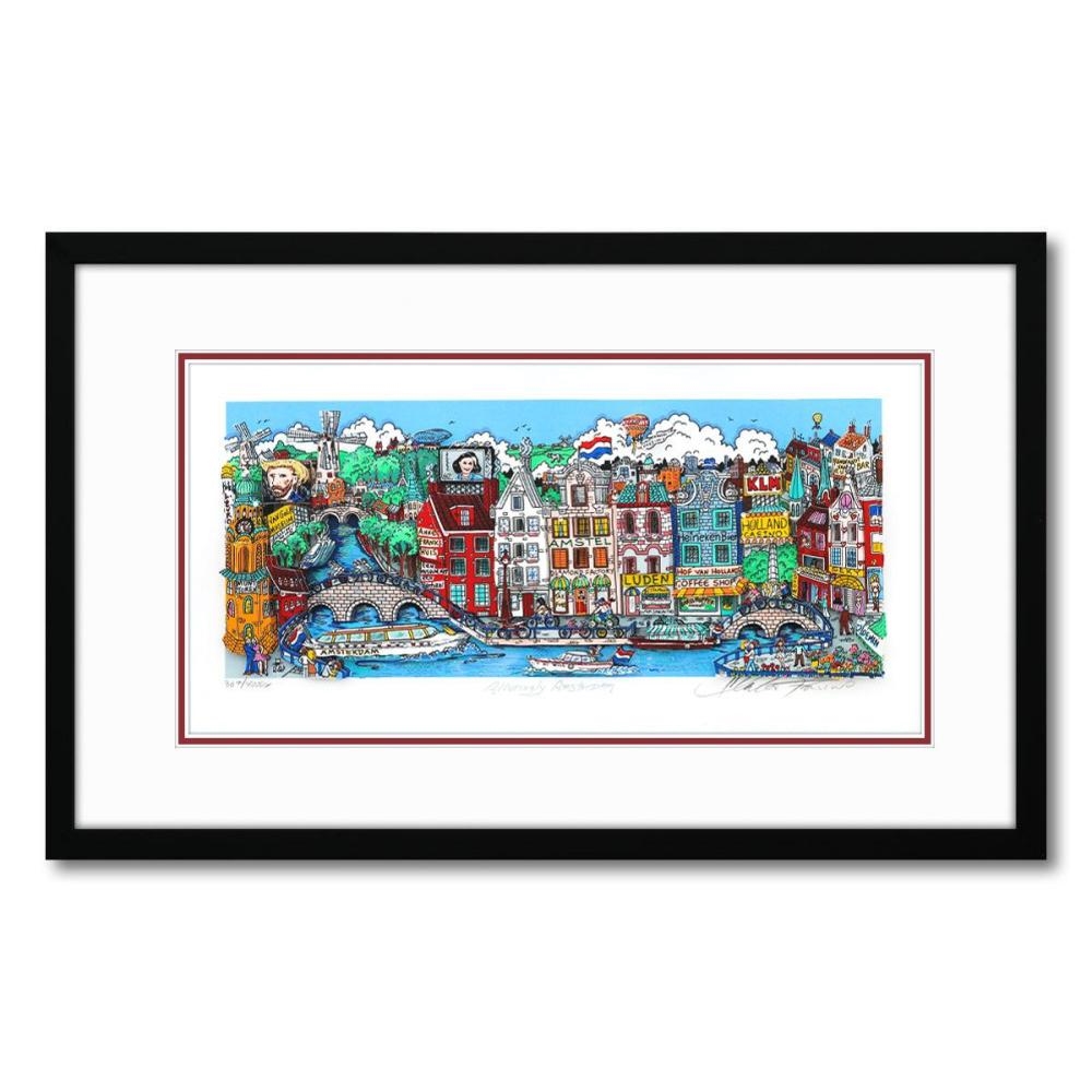 Charles Fazzino | Charles Fazzino- 3D Construction Silkscreen Serigraph ...