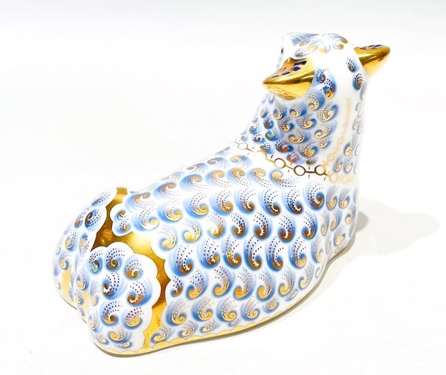 Royal Crown Derby | Royal Crown Derby Sheep Paperweight | MutualArt