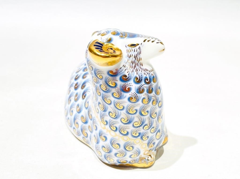 Royal Crown Derby | Royal Crown Derby Sheep Paperweight | MutualArt