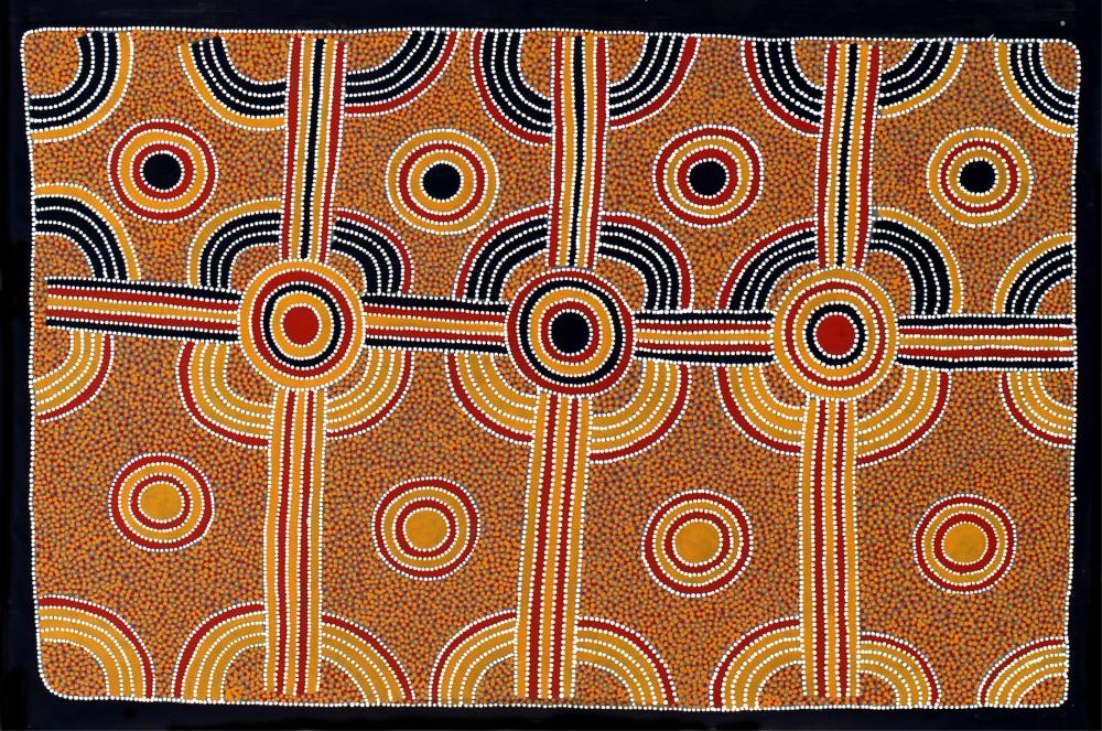 Lindsay Bird Mpetyane | Mulga Tree Seed Dreaming 2003 (2003) | MutualArt