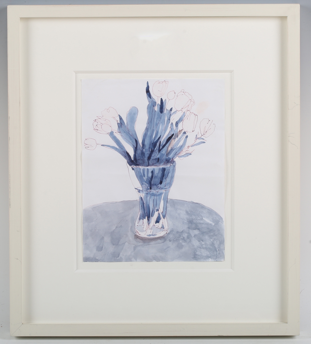 Patrick Procktor | 2003) – Still Life with Tulips in a Vase (20th ...