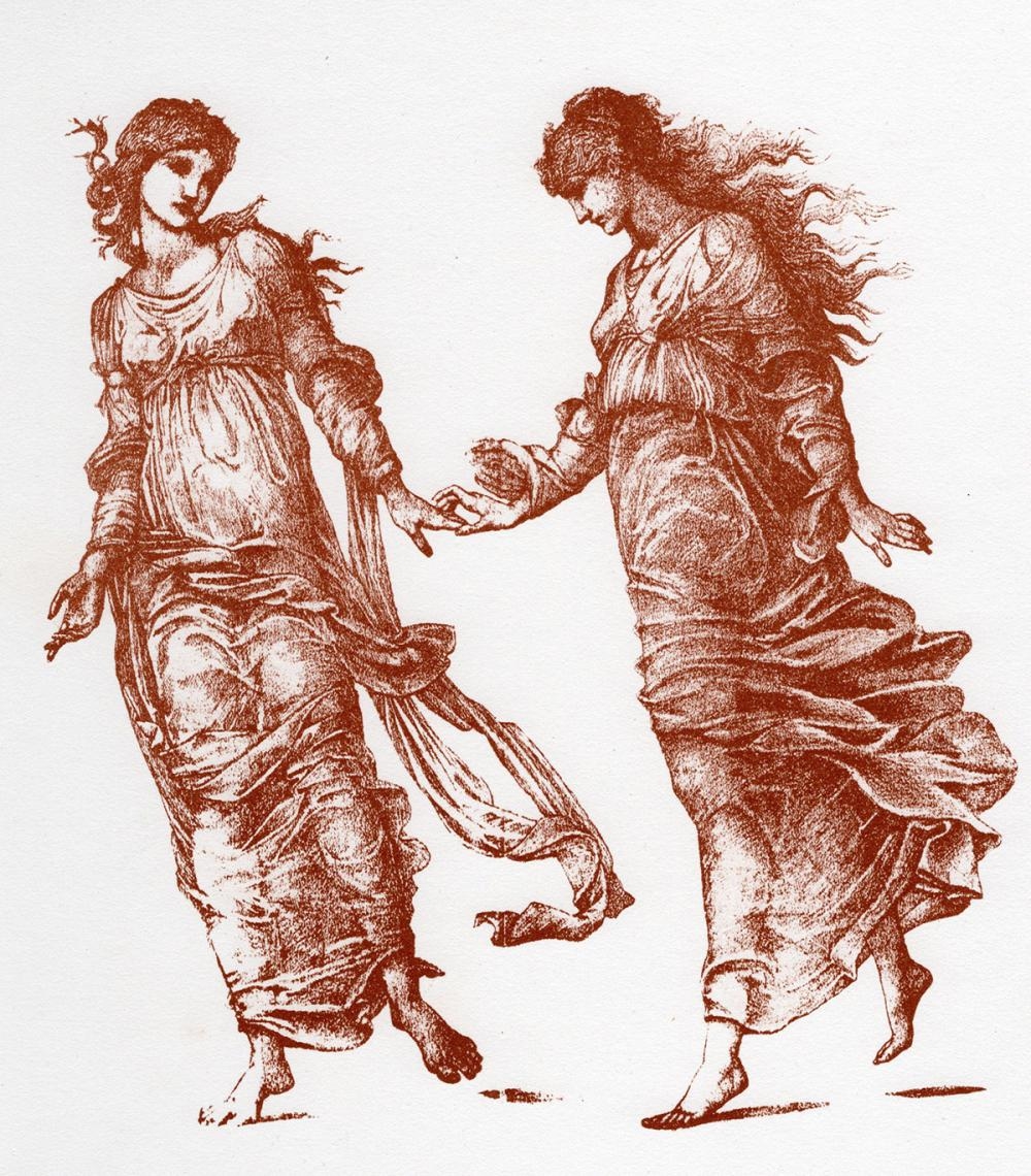 Edward Burne-Jones | Edward BURNE-JONES 1881 Antique Print Courtesy ...