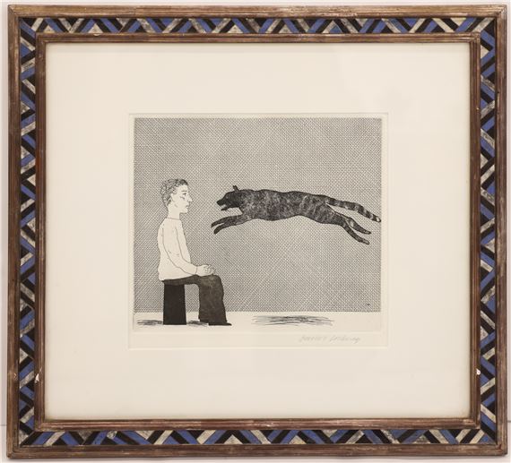 David Hockney | David Hockney ''A Black Leaping Cat'' 1969-70 Etching ...