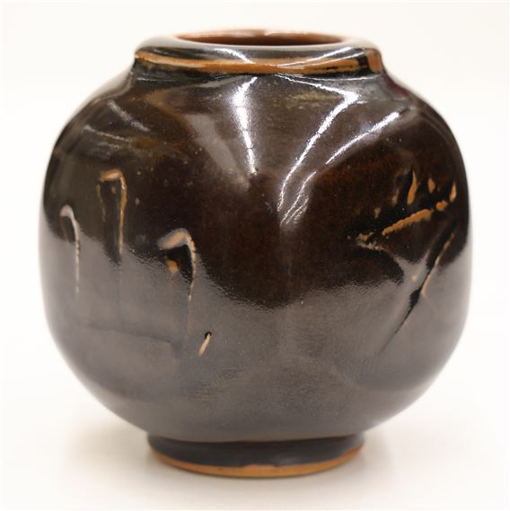 Bernard Howell Leach | Bernard Leach Tenmoku Small Vessel | MutualArt