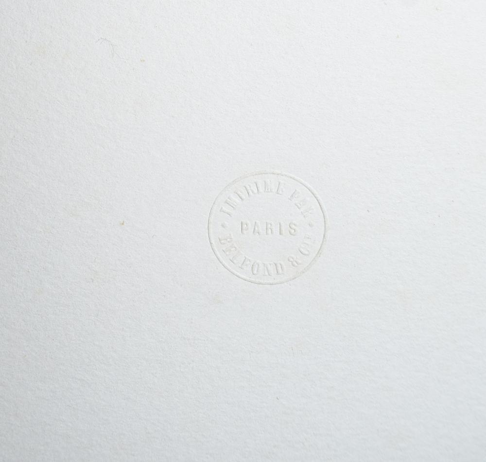 Claude Monet | Claude Monet 1890 Lithograph Portrait de Poly Hand ...