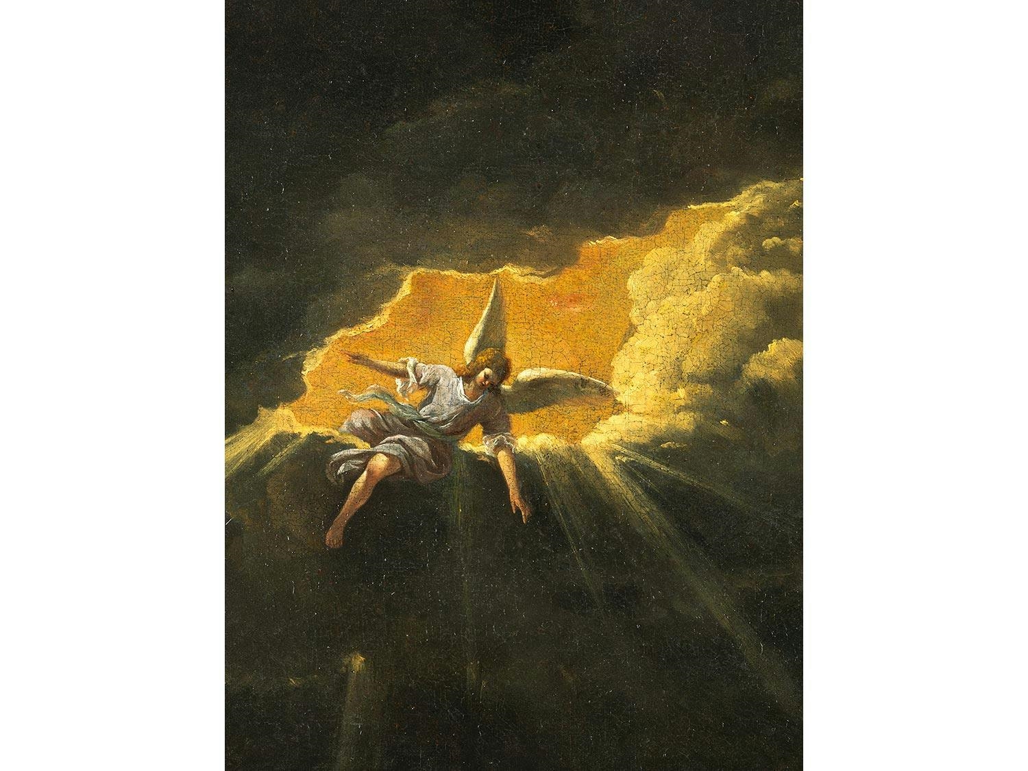 Dutch School, 17th Century | EIN ENGEL WEIST DEN HIRTEN DEN WEG ZUR ...