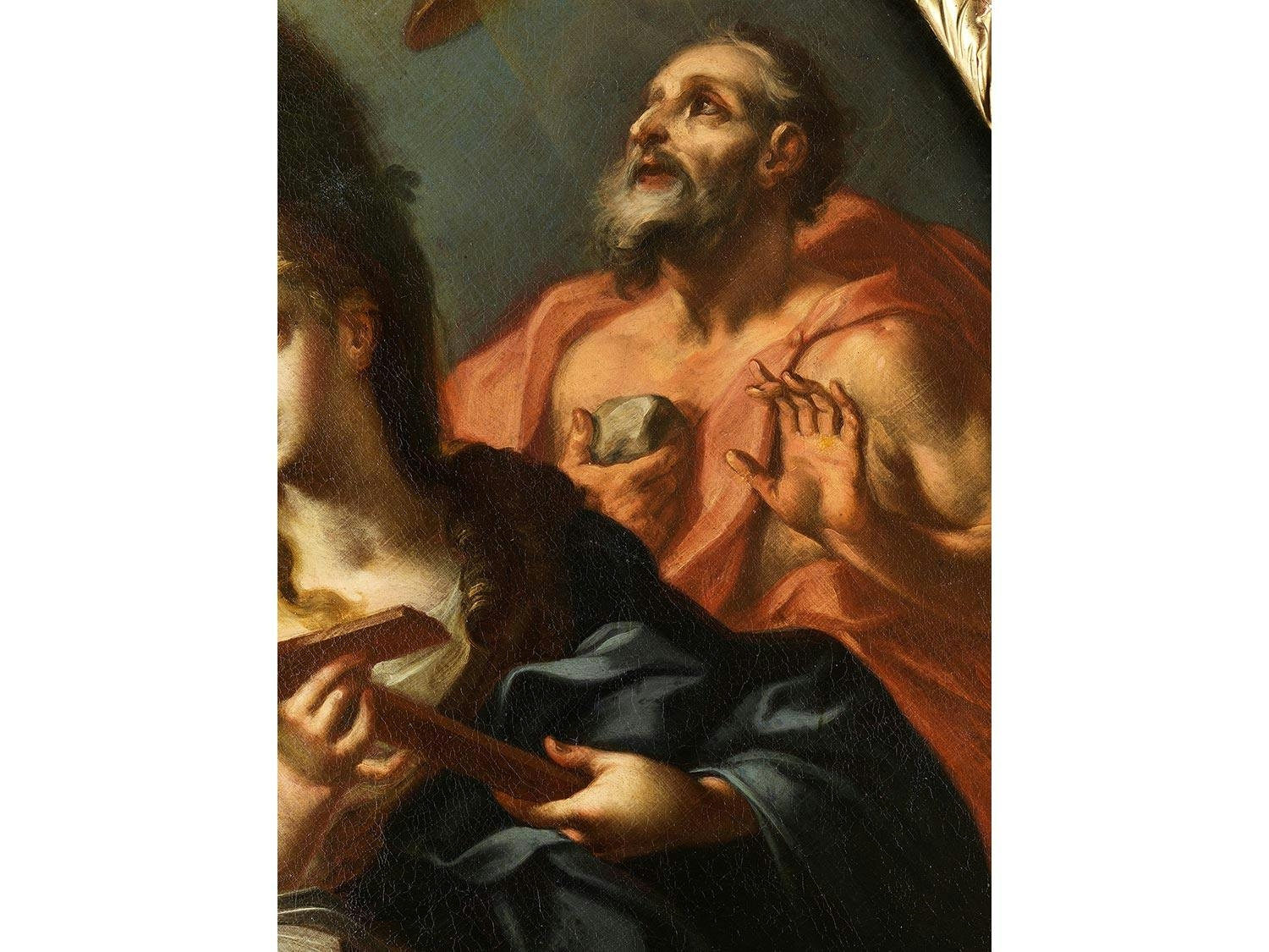 Neapolitan School, 17th Century | DIE HEILIGE MAGDALENA UND DER HEILIGE HIERONYMUS IN DER EINÖDE ...