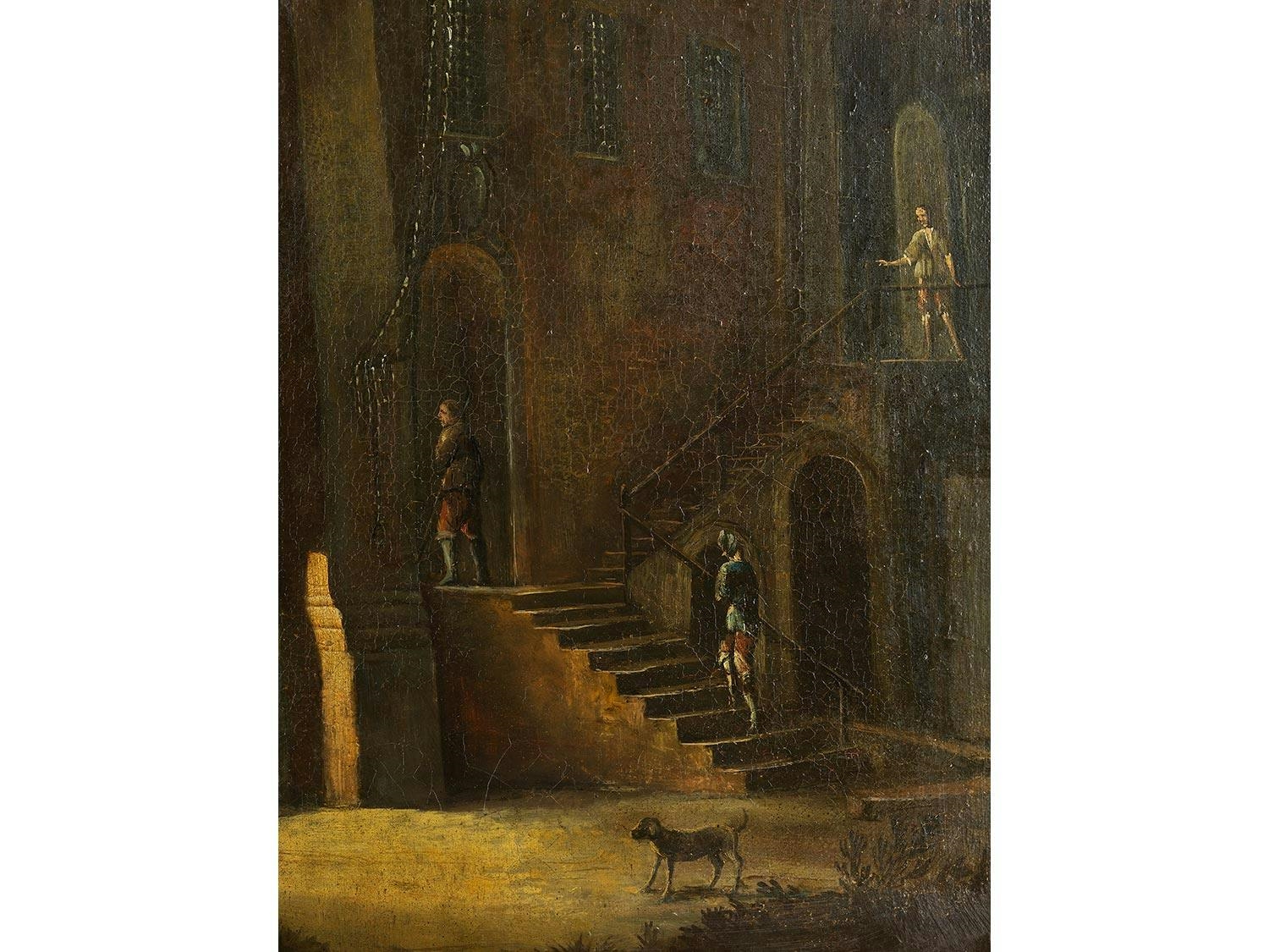 Viviano Codazzi | ARCHITEKURCAPRICCIO MIT FIGUREN | MutualArt