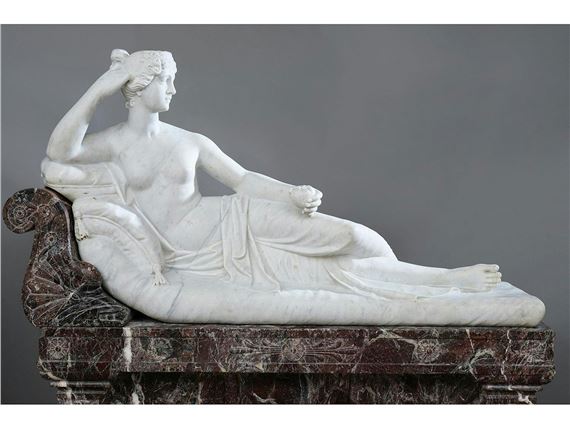 Antonio Canova | PAULINE BONAPARTE ALS VENUS VICTRIX (1757) | MutualArt