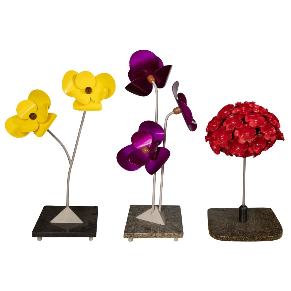 Kenneth Nelson | Floral Metal Sculptures | MutualArt