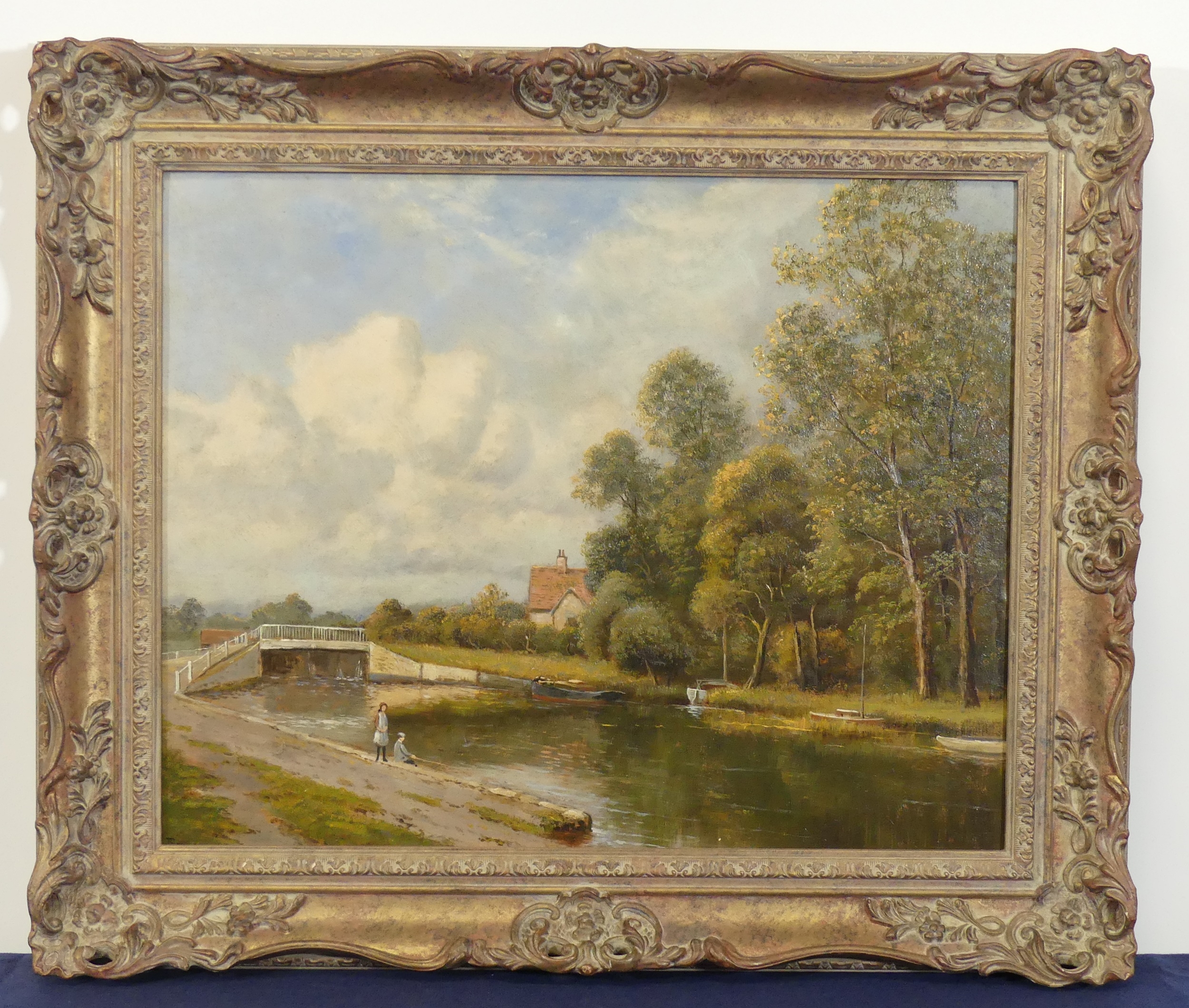 John Bonny Bonny | Fishing at Pickett's Lock | MutualArt