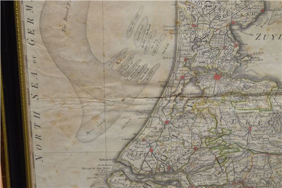 William Faden | Map of the Seven United Provinces (1789) | MutualArt