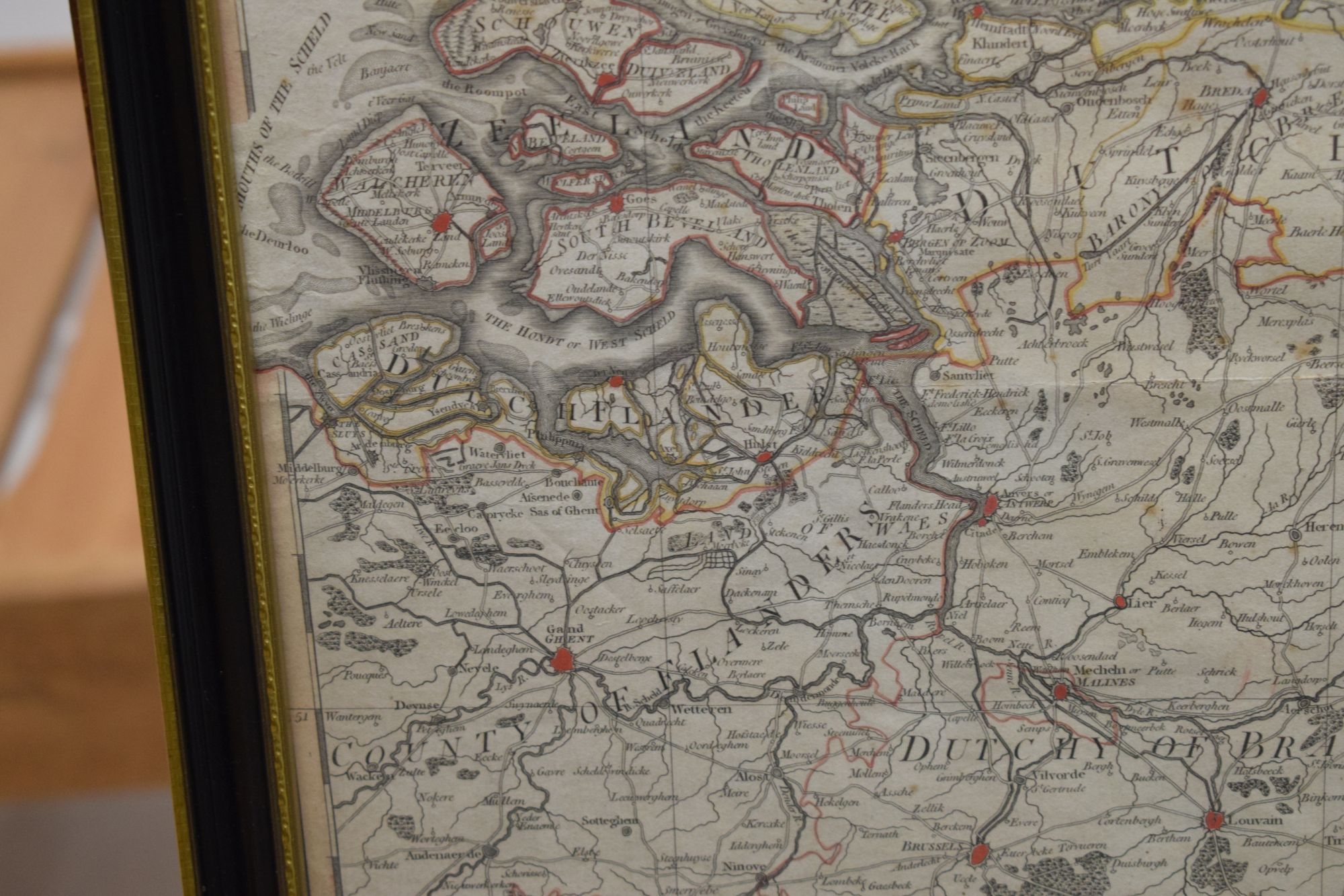 William Faden | Map of the Seven United Provinces (1789) | MutualArt