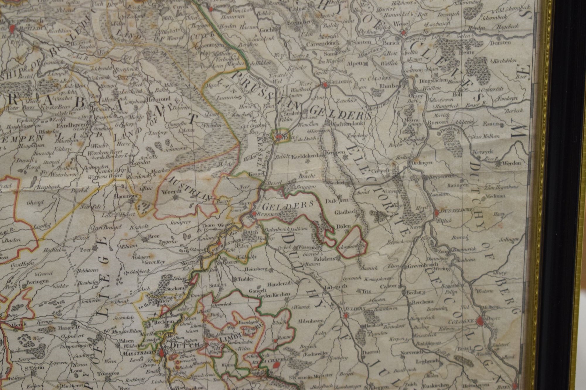 William Faden | Map of the Seven United Provinces (1789) | MutualArt