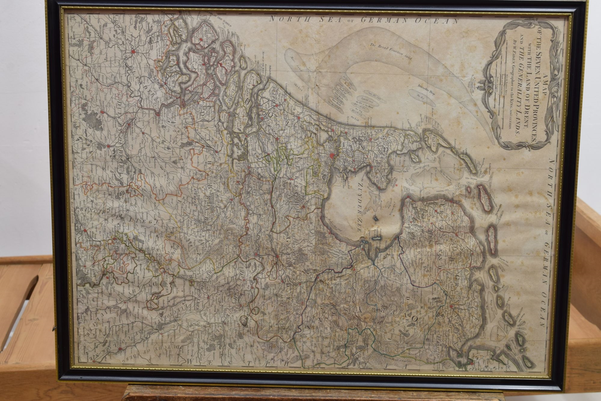 William Faden | Map of the Seven United Provinces (1789) | MutualArt