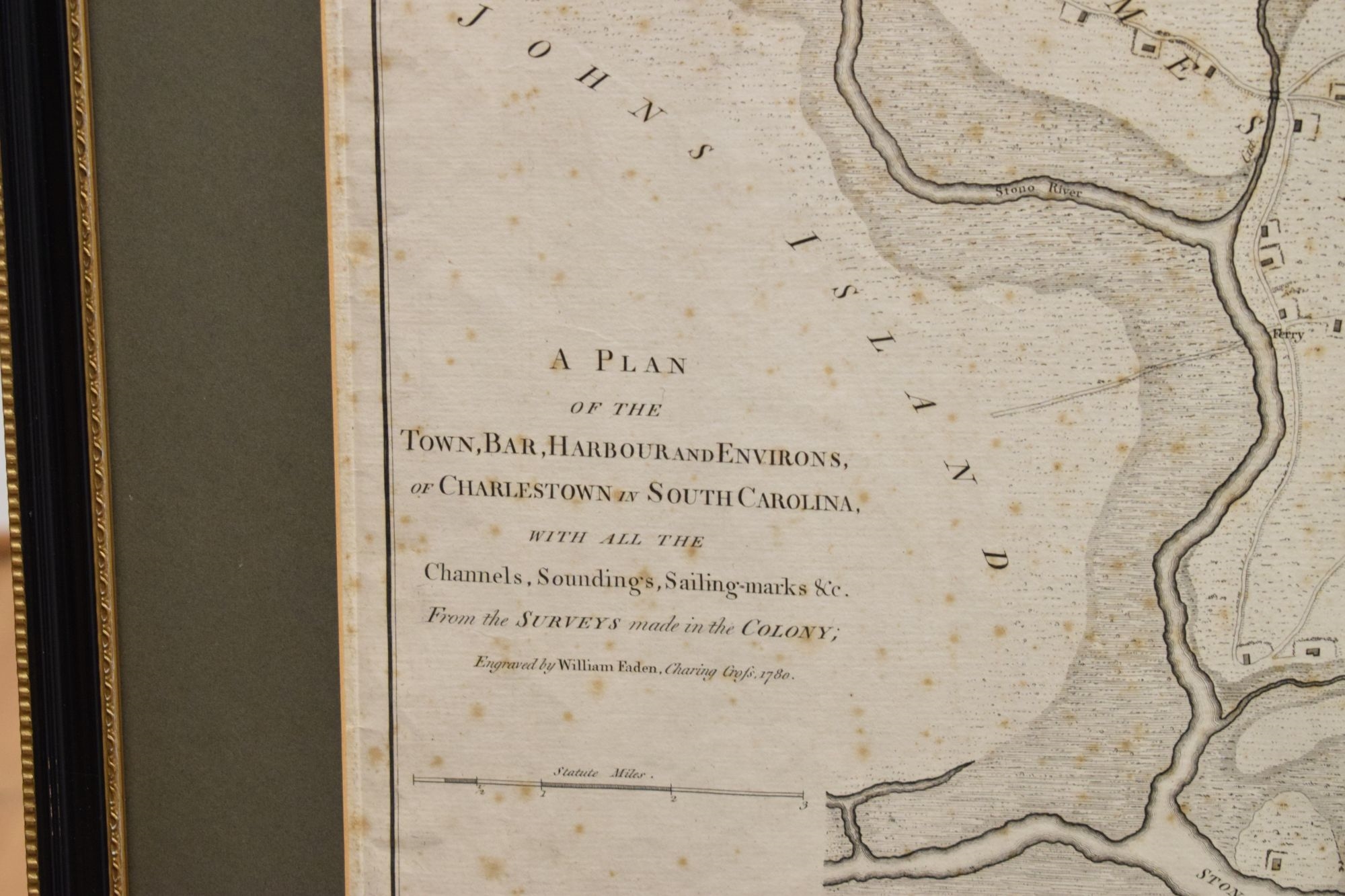 William Faden | Plan of Charlestown South Carolina, 1780 (Circa 1777 ...